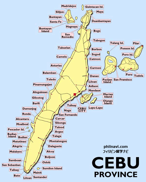 Weather & Cebu Island Map | Trường Anh ngữ CIJ Academy & School
